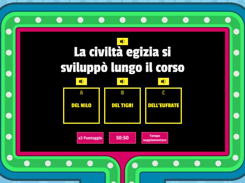 Verifica Finale - Gameshow quiz