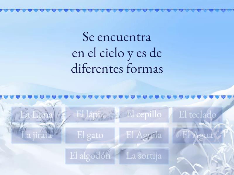 Conocimiento y Actividades educativas - Cada oveja con su pareja