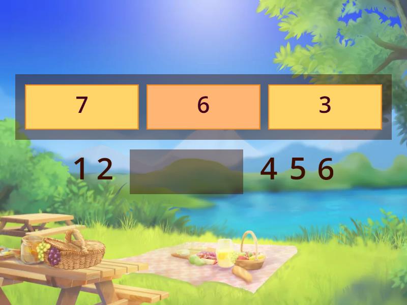 number games - Complete the sentence