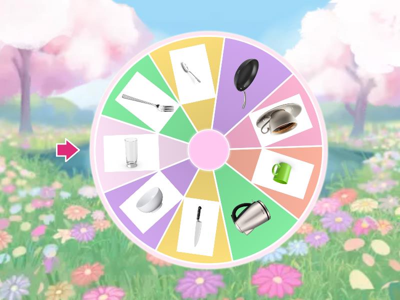 tableware - Spin the wheel