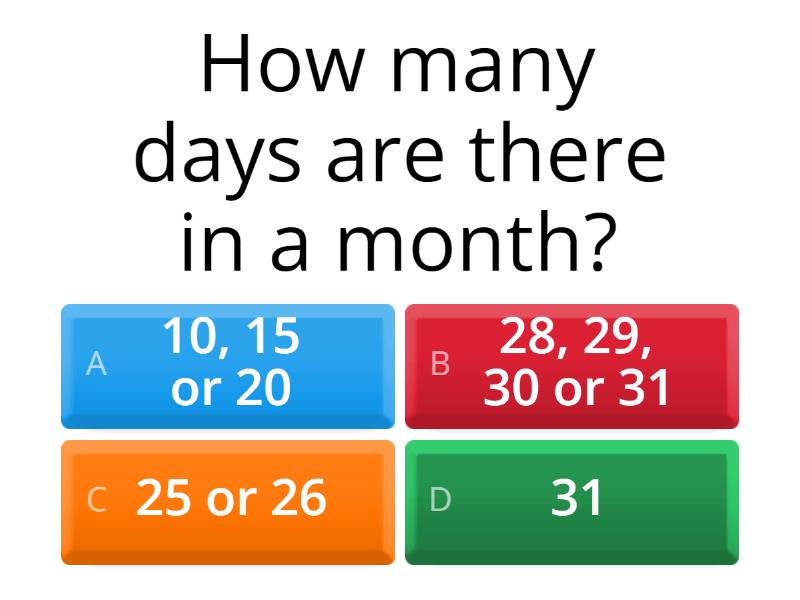 How many - Quiz