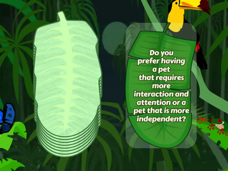 Animals Speaking Cards