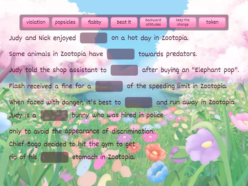 Zootopia 2 - Complete the sentence