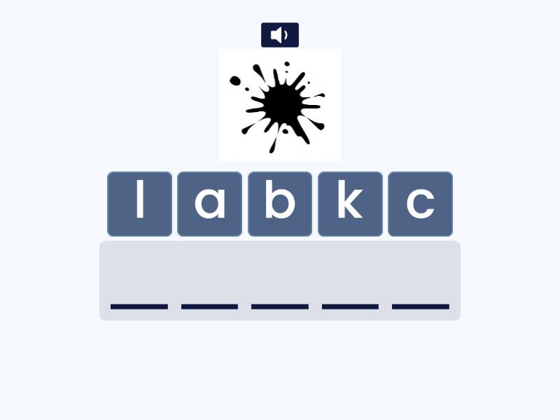 What colour is it? - Anagram