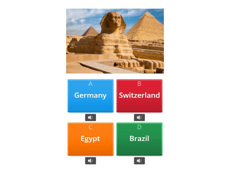 EF BEGINNER: UNIT 1B COUNTRIES - Quiz