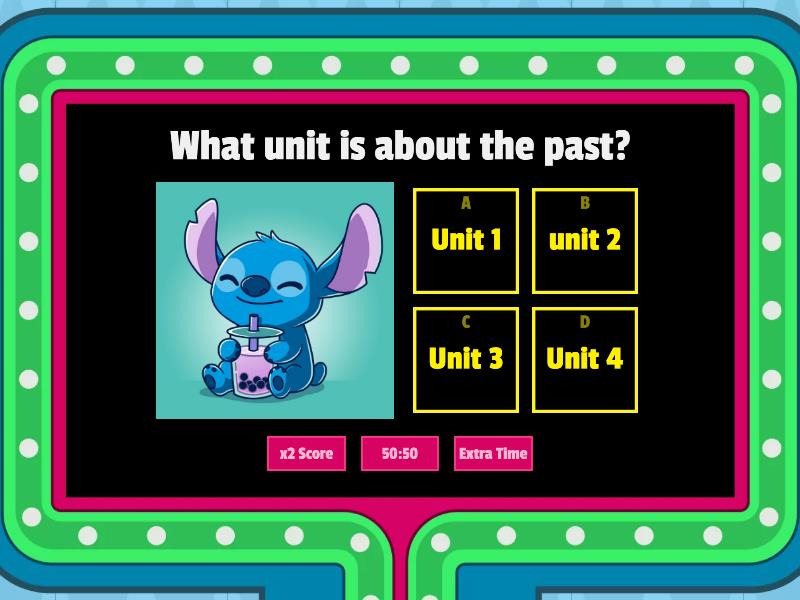Stitch - Gameshow quiz