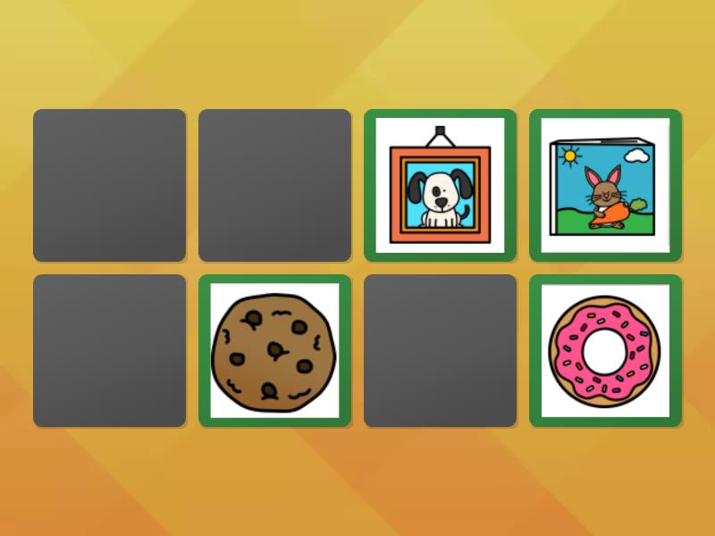 Find the matching Shape SQUARE AND CIRCLE - Matching pairs