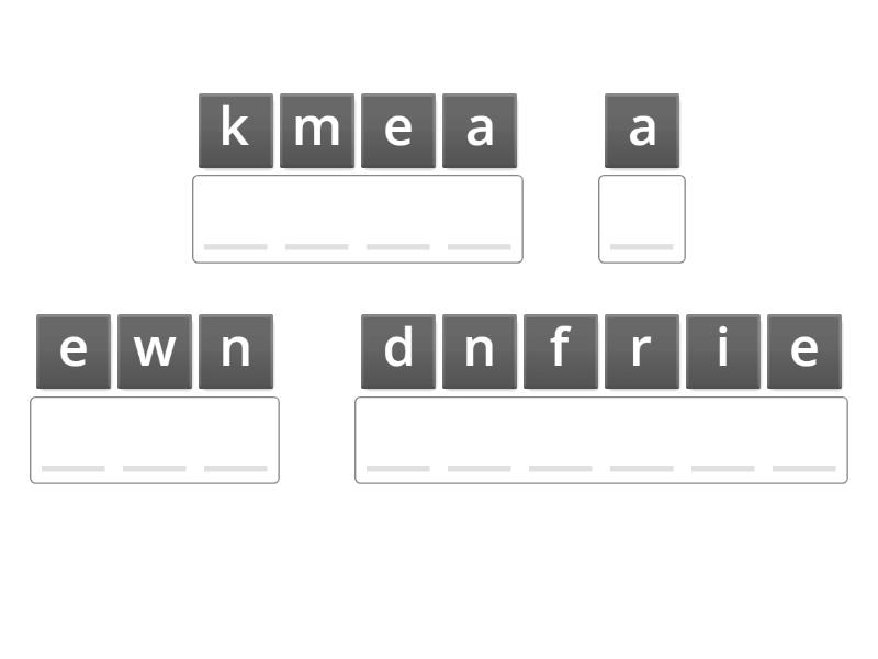 A1.5 - Lesson 7 - Anagrama