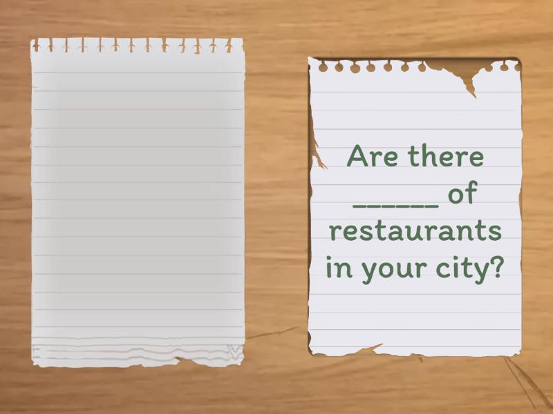 Quantifiers speaking - Speaking cards