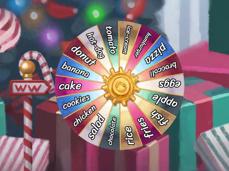 food - Spin the wheel