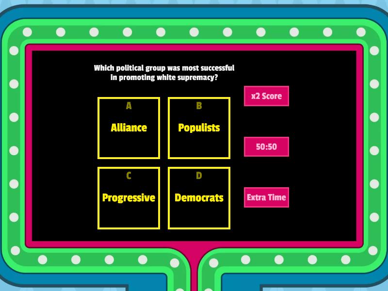 New South Era Review - Gameshow quiz