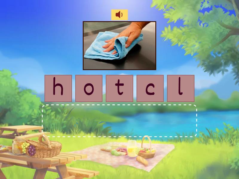 Unit One Spelling Practice - Anagram