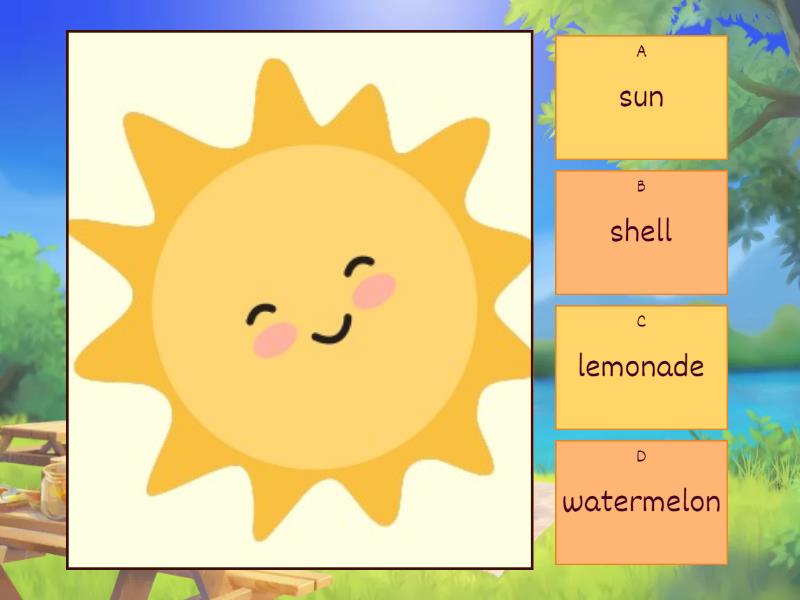 Test "SUMMER" - Quiz