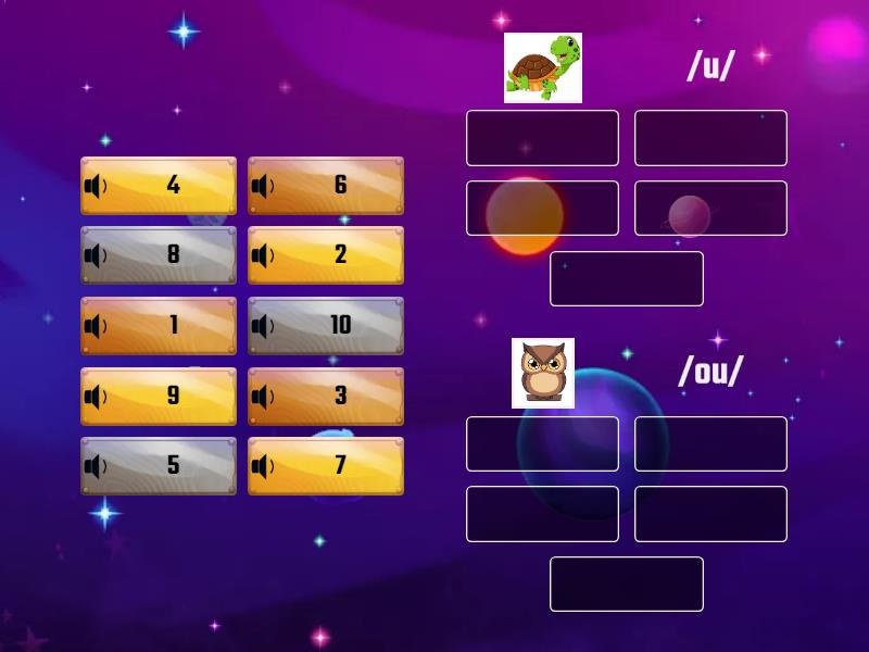 Entends-tu le son /u/ comme dans tortue ou le son /ou/ comme dans hibou ...