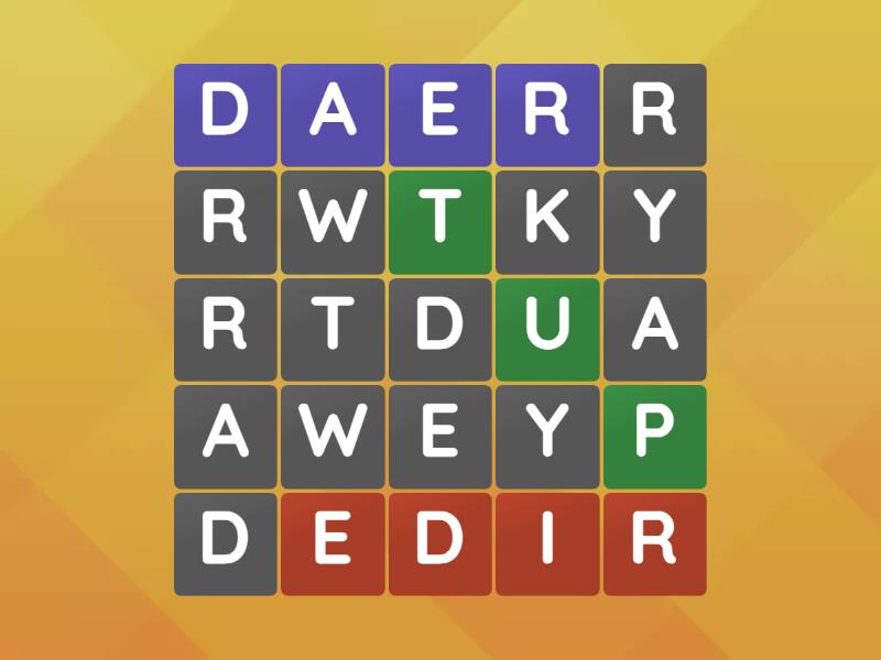Game - Wordsearch