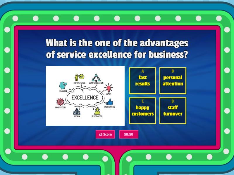 Service Excellence - Gameshow quiz