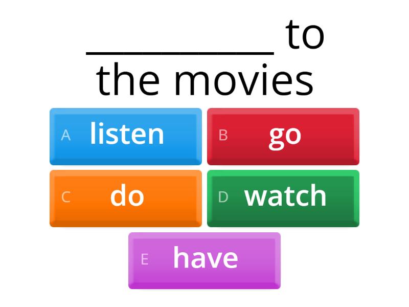 VOCABULARY PRACTICE U5 & 6 - Cuestionario