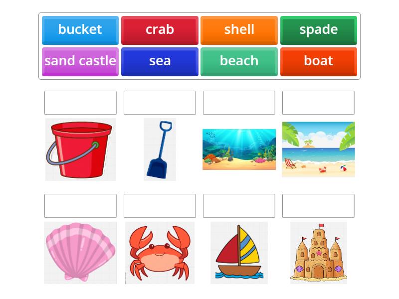 Unit 15 Beach Matching - Match up