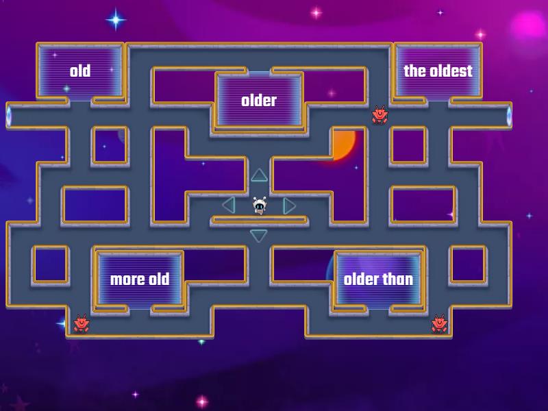 COMPARATIVES - Maze chase