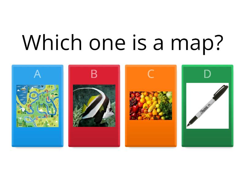 Maps elements - Quiz