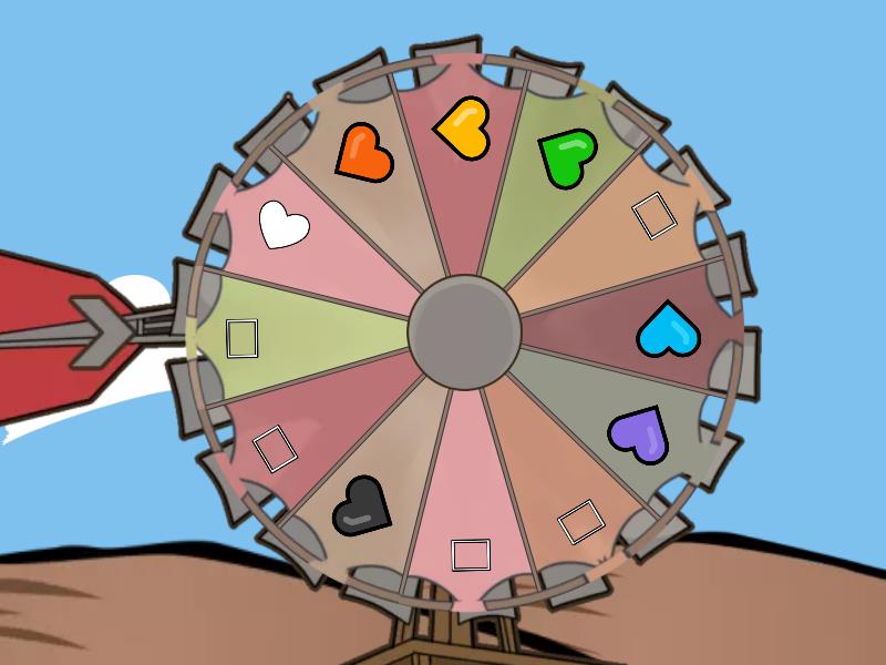 Heart wheel - Random wheel