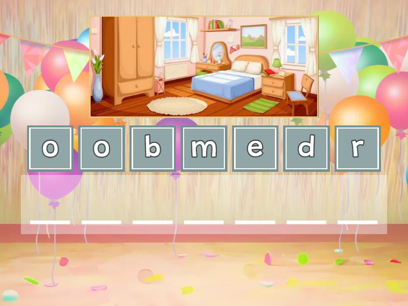 FF1 Unit 8 My house. - Anagram