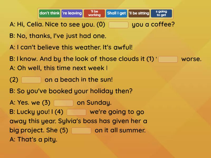Module 8 Review - Complete the sentence