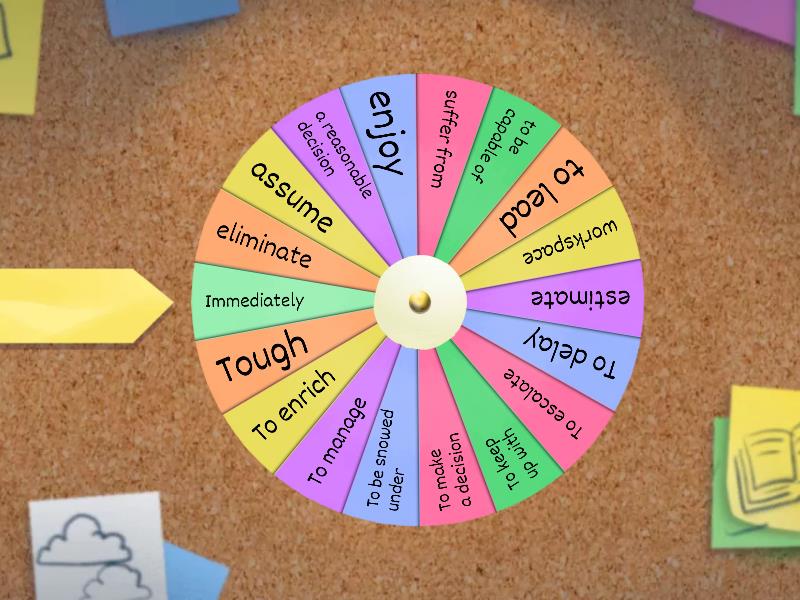 words - Spin the wheel