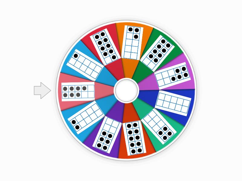 0-10 ten frame PS - Random wheel