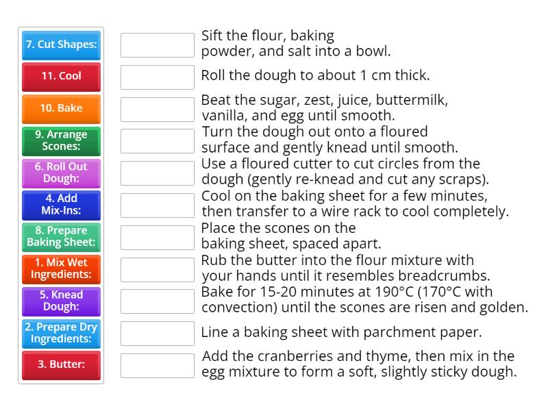 magic messy recipe - Match up