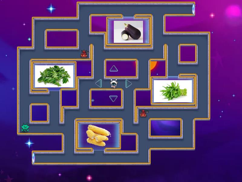 Vegetable Maze - Maze chase