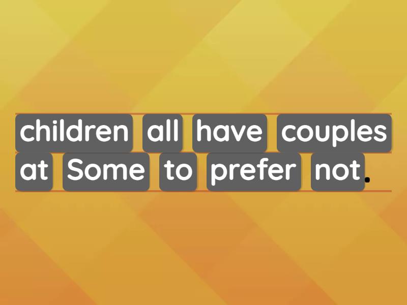 FT_Children [Sentence Practice] - Unjumble