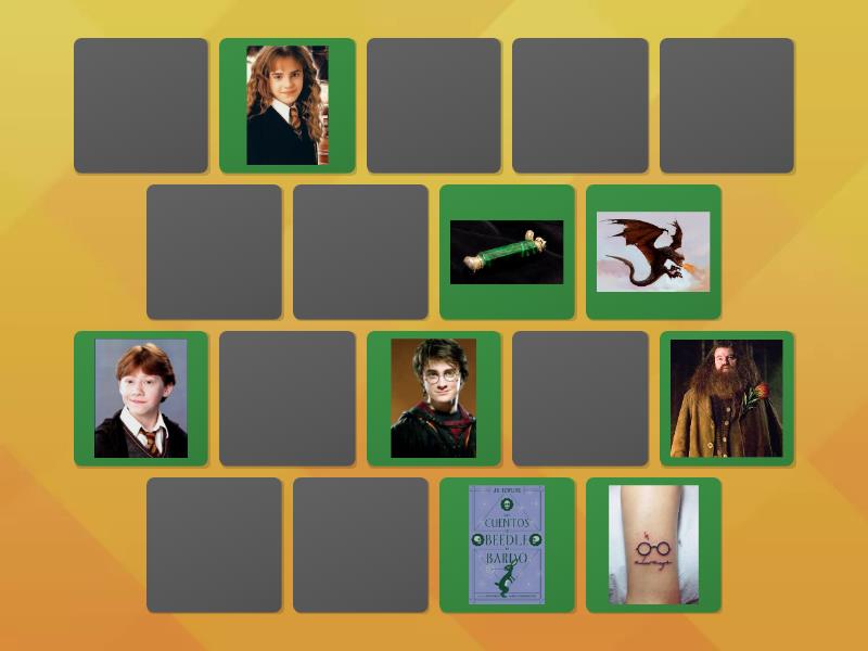HARRY POTTER 2 - Matching pairs