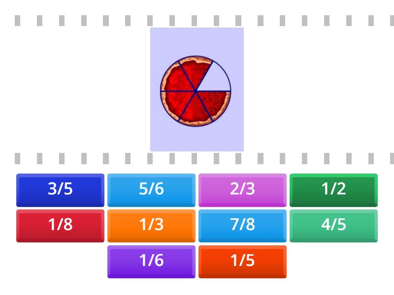 Fraction Identification Match - Find the match