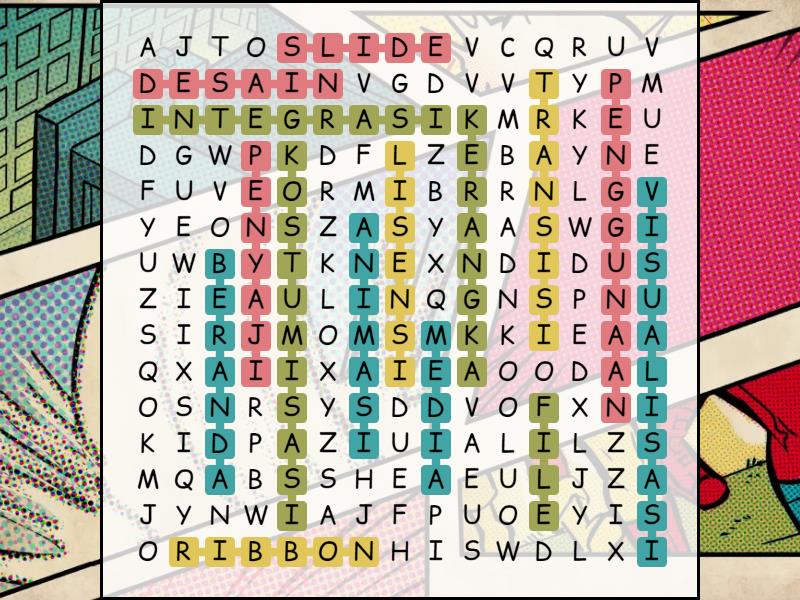 microsoft powerpoint - Wordsearch