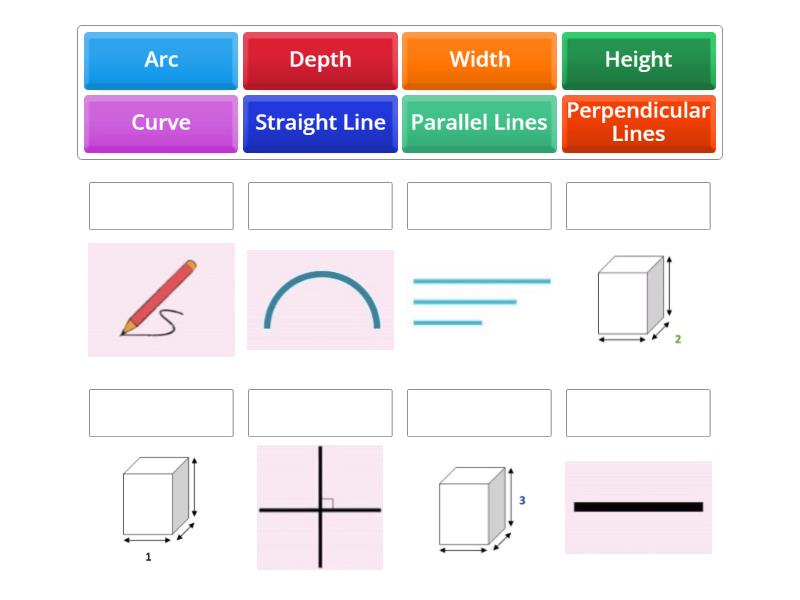 IMA I Unit 1: Math Concepts - Match up