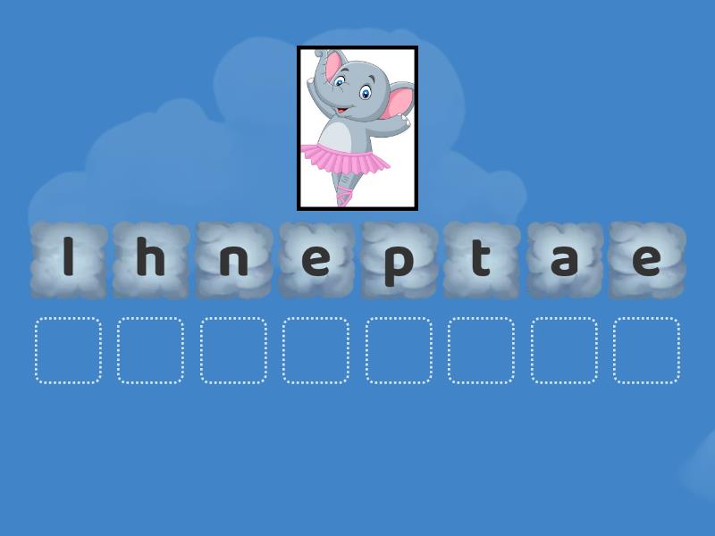 RX6 T2W1 Sight words - Anagrama