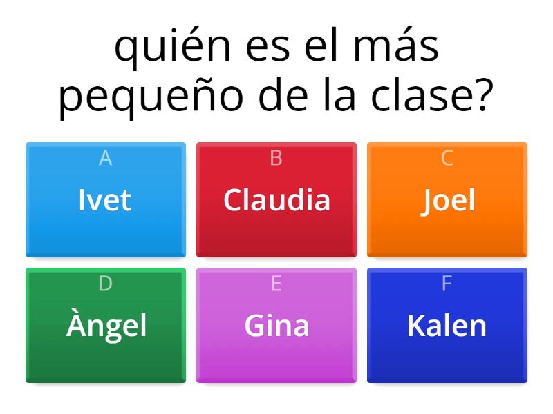 Classe - Quiz