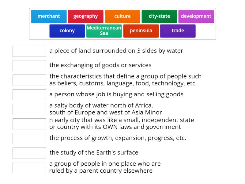 Geography & Early Settlement of Ancient Greece - Une las parejas