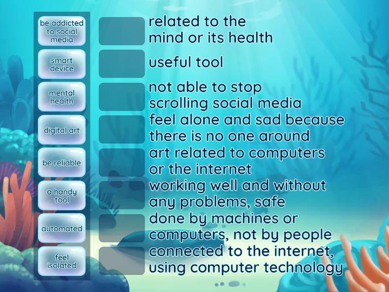 ESLBrains. A fully automated world. Exercise 1 - Match up