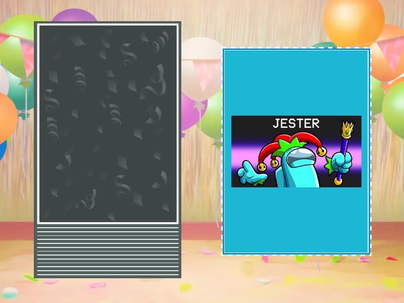 Among us roles - Speaking cards