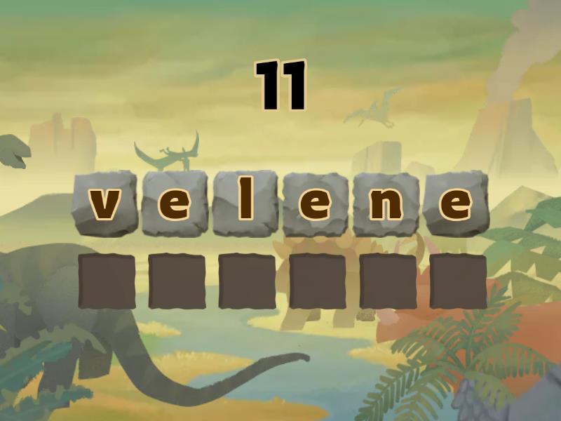 Numbers 1-20 - Anagram