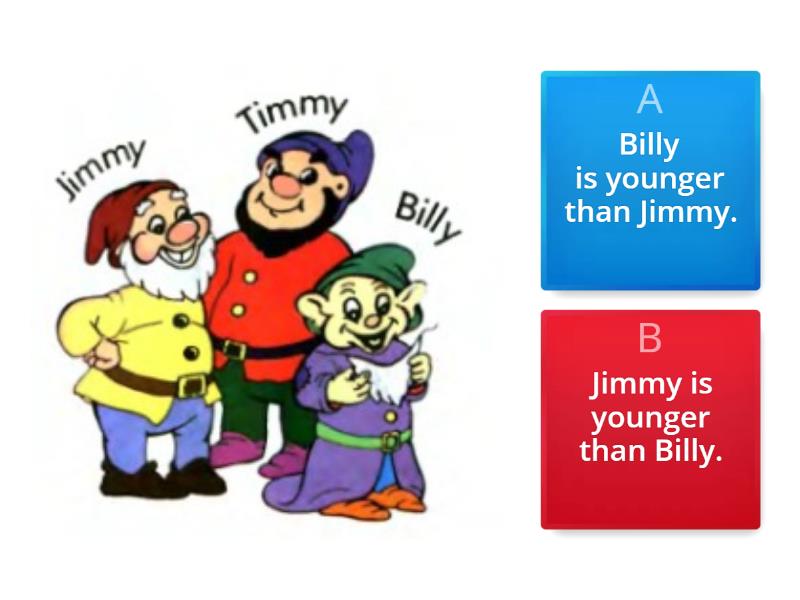 Comparative Adjectives FF2 Unit 13 - Quiz