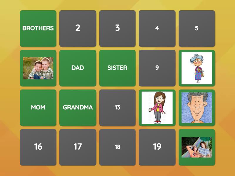 REVIEW UNIT 1 1st Grade - Matching pairs