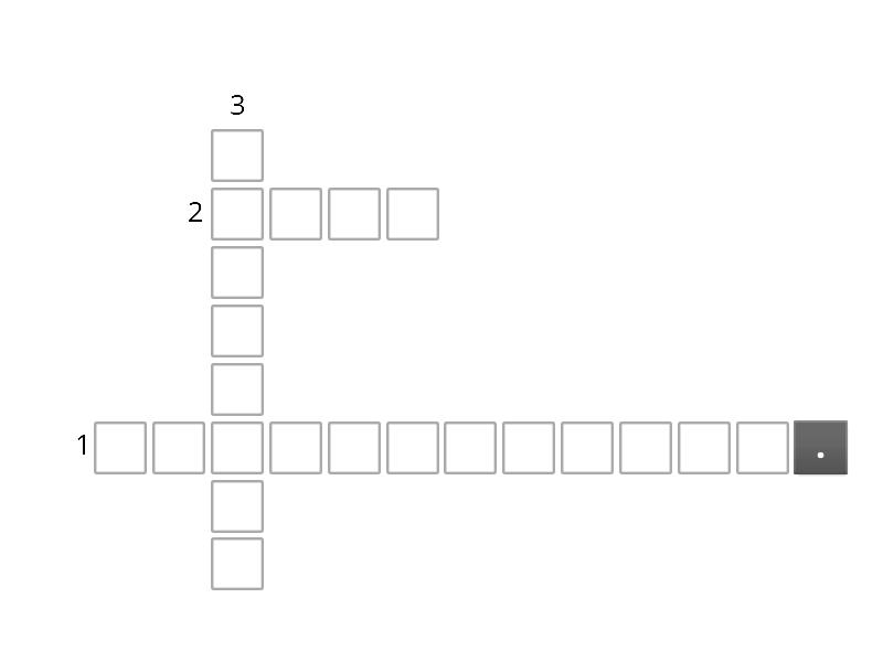 Meio ambiente - Crossword