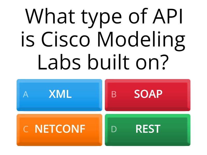 Introduction to Network Simulations with Cisco Modeling Labs Pre-AssessmenT - Cuestionario