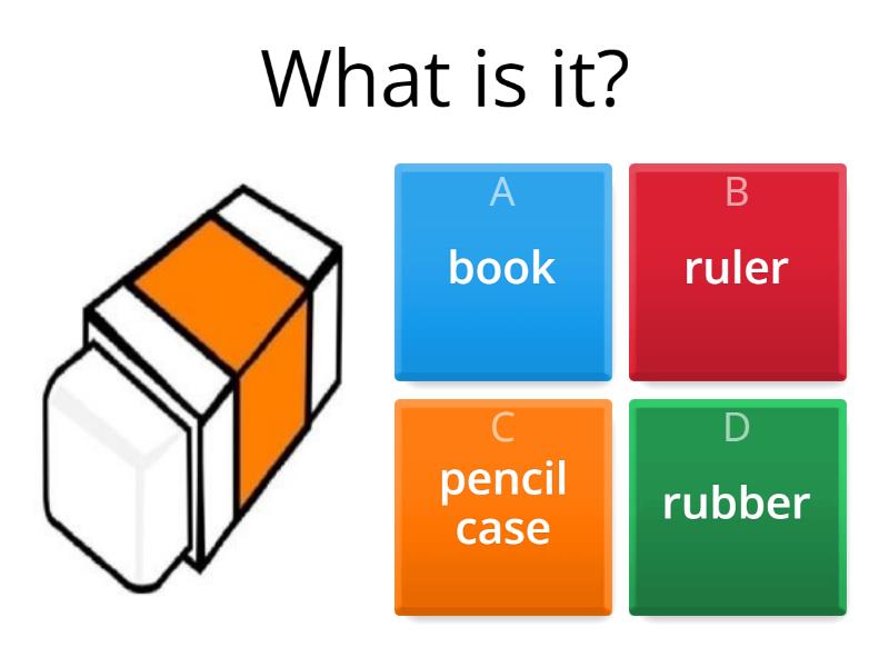 Classroom Objects Quiz - Cuestionario