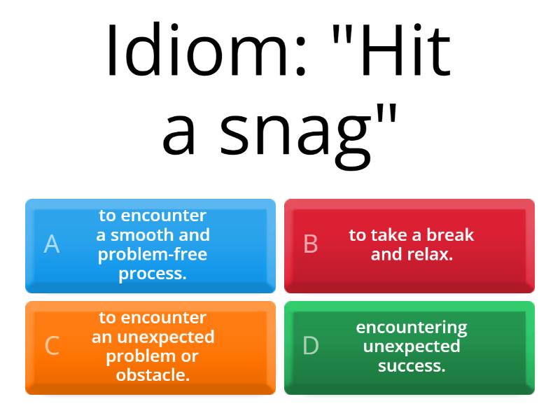 Workplace Idioms - Quiz