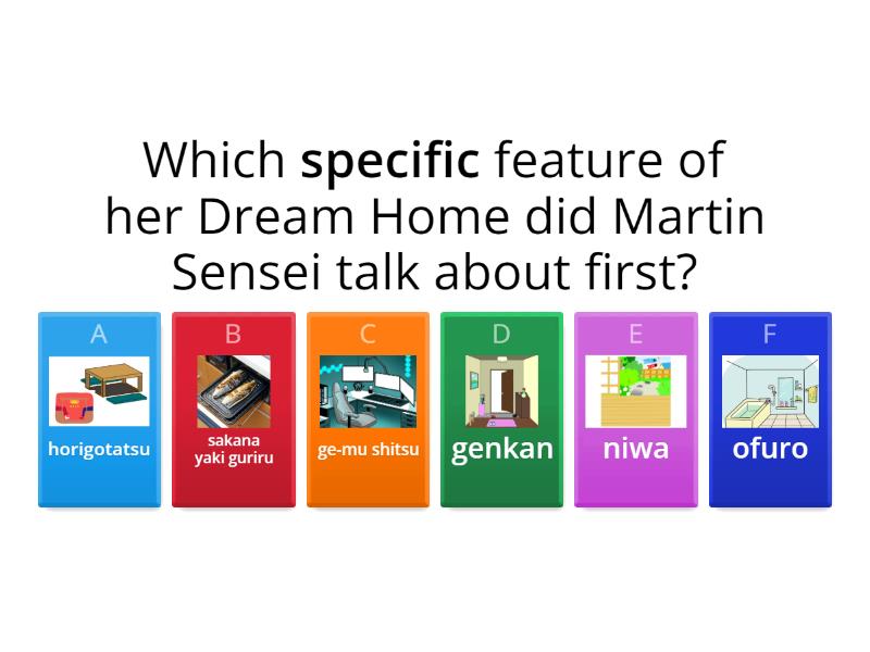 Martin Sensei's Dream House - Quiz
