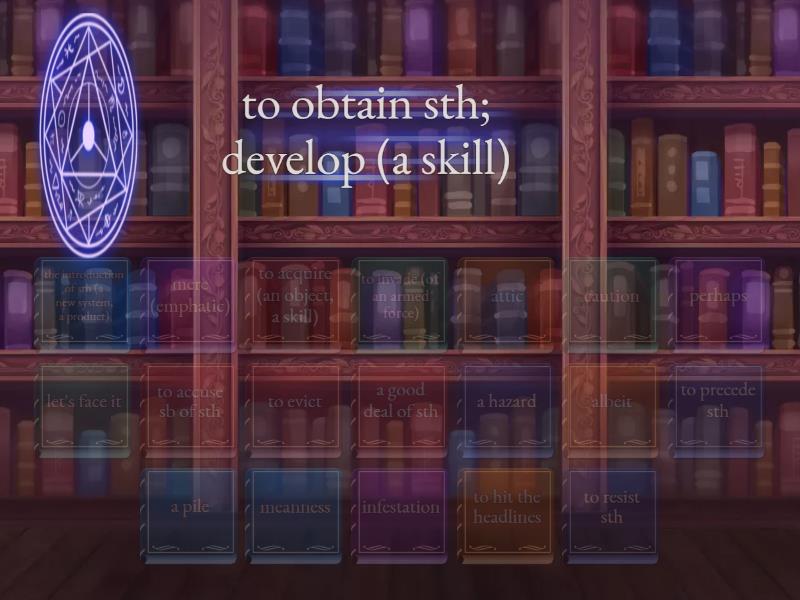 Outcomes B2 U3 Full house text Mr Trebus - Find the match